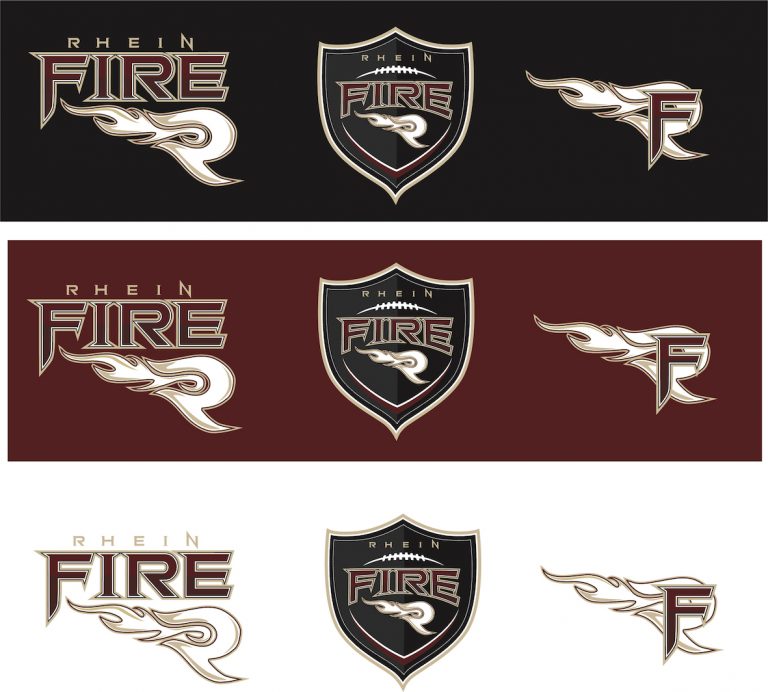 Creating the new Logo - Rhein Fire